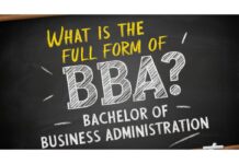 BBA Full Form or Long Form - FinderWheel.com